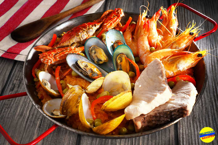 Filipino Paella Recipe - Pilipinas Recipes