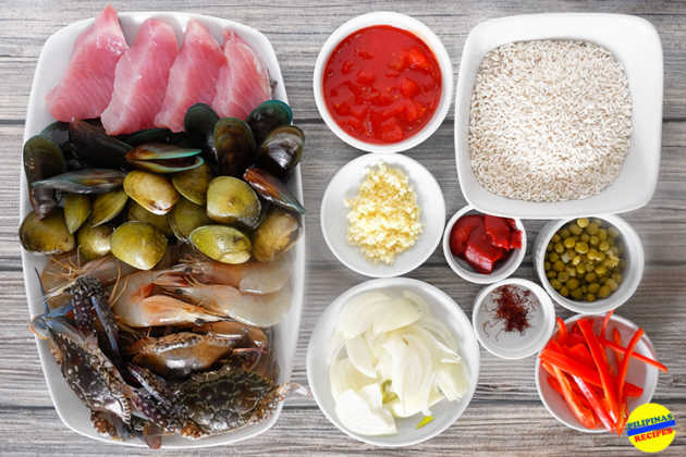 Filipino Paella Recipe - Pilipinas Recipes