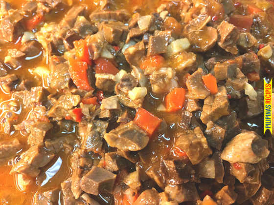 Pork Bopis Recipe - Pilipinas Recipes