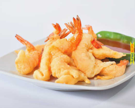 Camaron Rebosado Recipe - Pilipinas Recipes