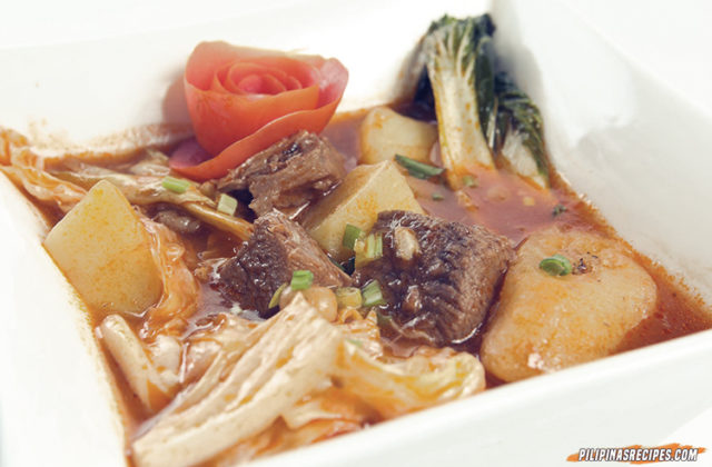 Beef Pochero Recipe (Pocherong Baka) - Pilipinas Recipes