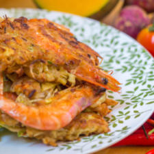 Okoy Recipe (Vegetable Fritter with Shrimp) - Pilipinas Recipes
