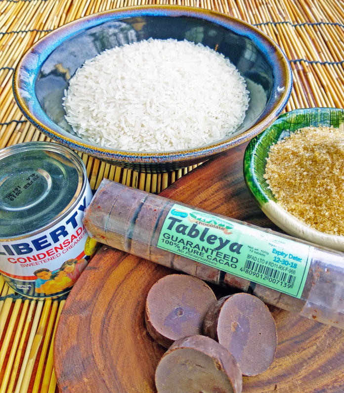 Champorado Recipe - Filipino Chocolate Porridge - Pilipinas Recipes